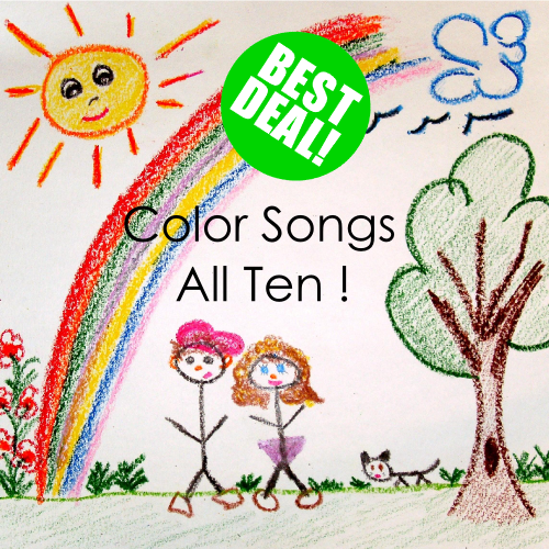 Color Songs – All Ten! | Rock Rhythm and Rhyme